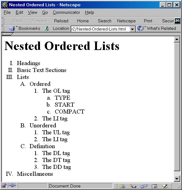 Lecture 1 HTML